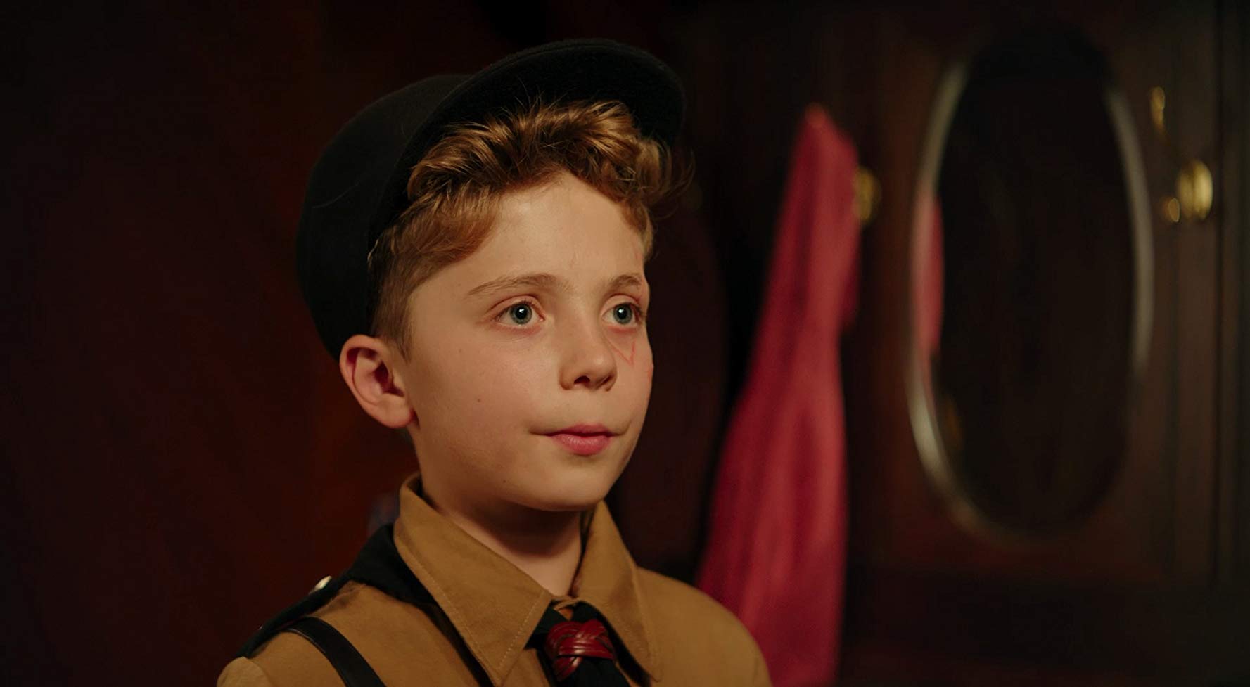 Jojo Rabbit's Roman Griffin Davis: "The best part was kicking Hitler in ...